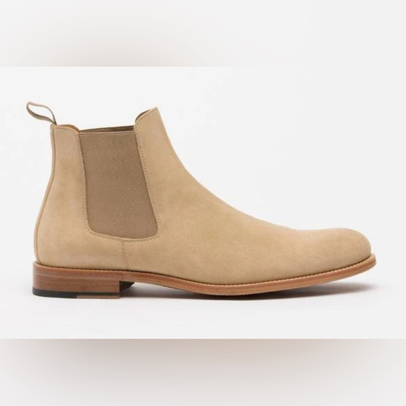 Taft | Shoes | Taft The Jude Boot In Tonal Mens Beige Chelsea Boot 42 ...